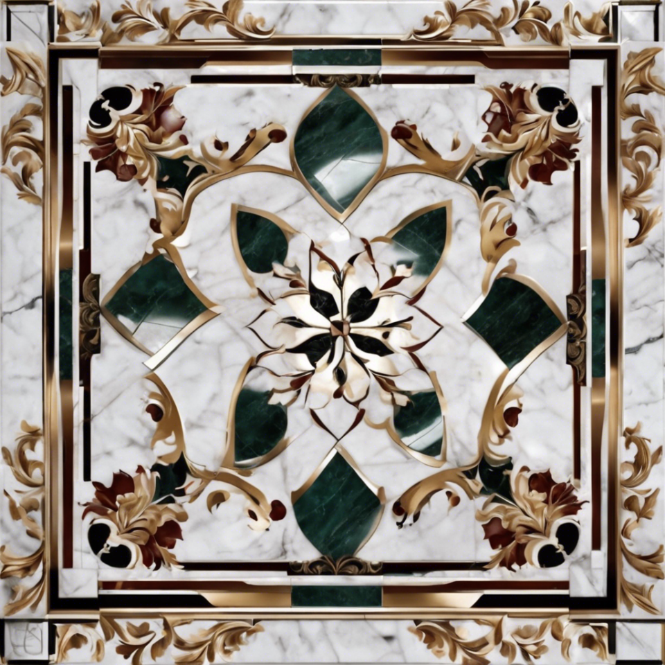 Best Marble Inlay Flooring Dubai - ☎ +971 54 340 3066