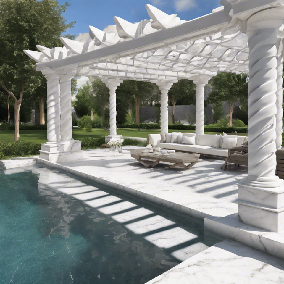 Best Marble Gazebos Manufacturer Dubai - ☎ +971 54 340 3066