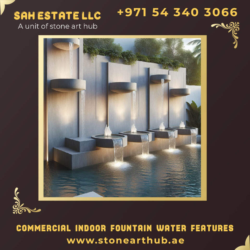 Indoor Water Features Dubai - Indoor Wall Fountains Dubai