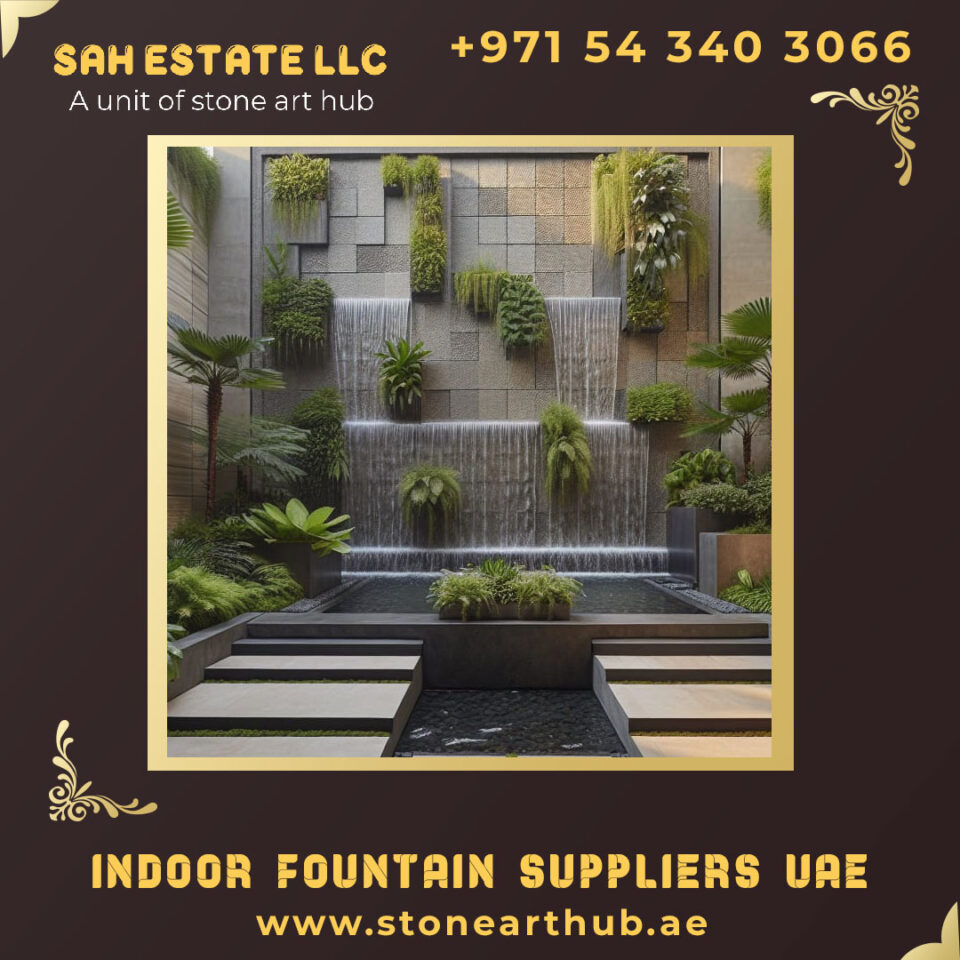 Water Fountains UAE - Commercial Fountain Water Features