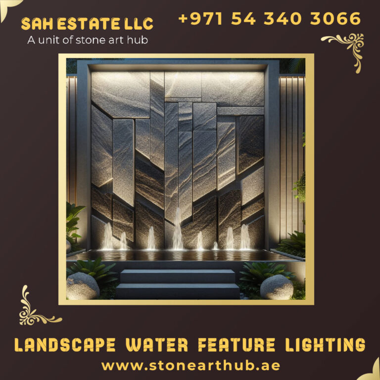 Water Feature Lighting Dubai - Water Garden Lighting UAE