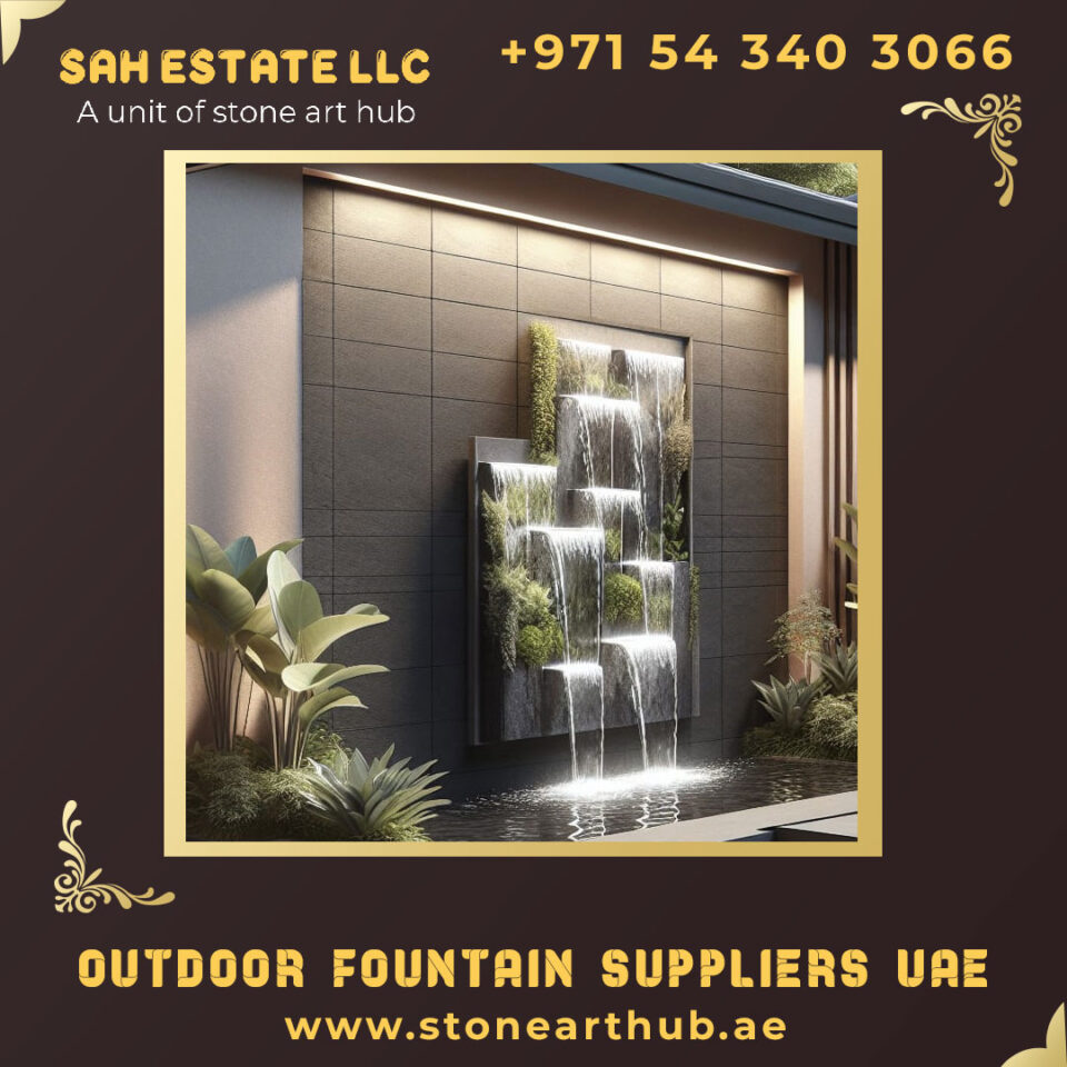 Water Fountains UAE - Commercial Fountain Water Features