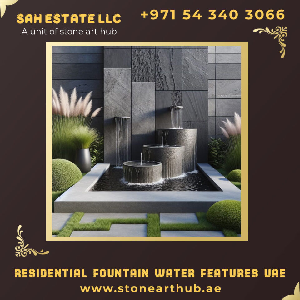 Water Fountains UAE - Commercial Fountain Water Features