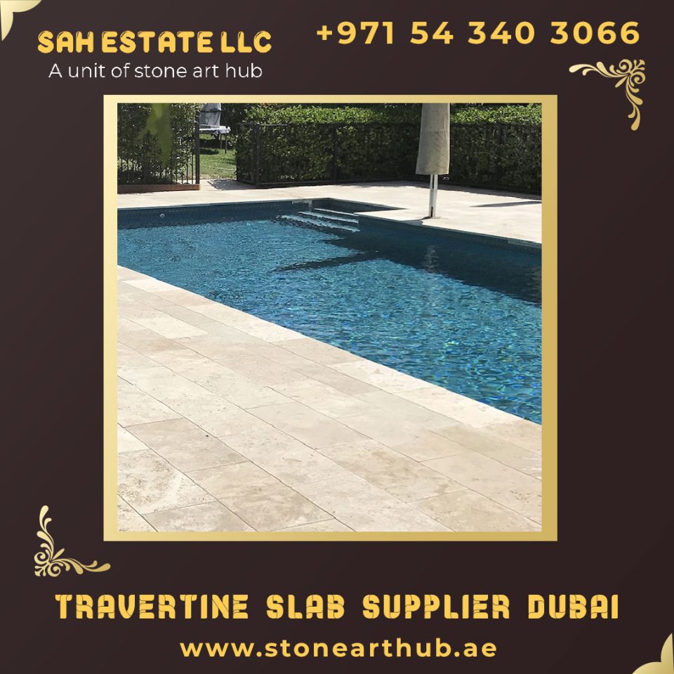 Travertine Marble Slabs Supplier Dubai - ☎ +971 54 340 3066