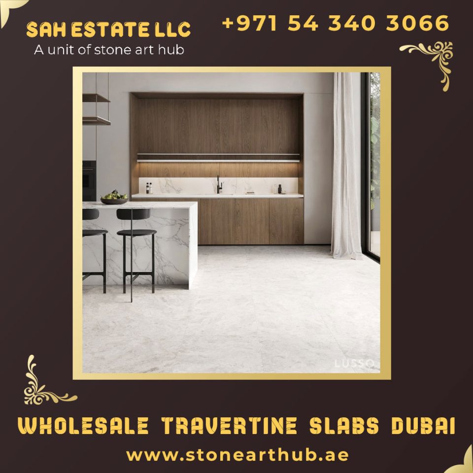 Travertine Marble Slabs Supplier Dubai - ☎ +971 54 340 3066