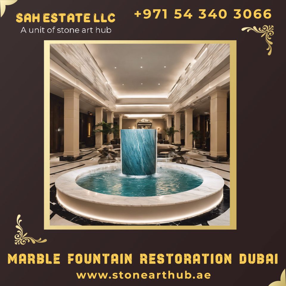 Marble Fountain Suppliers Dubai - ☎ +971 54 340 3066