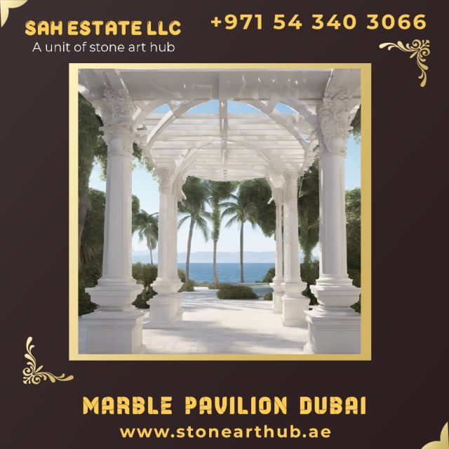 Marble Gazebos Services Dubai - ☎ +971 54 340 3066