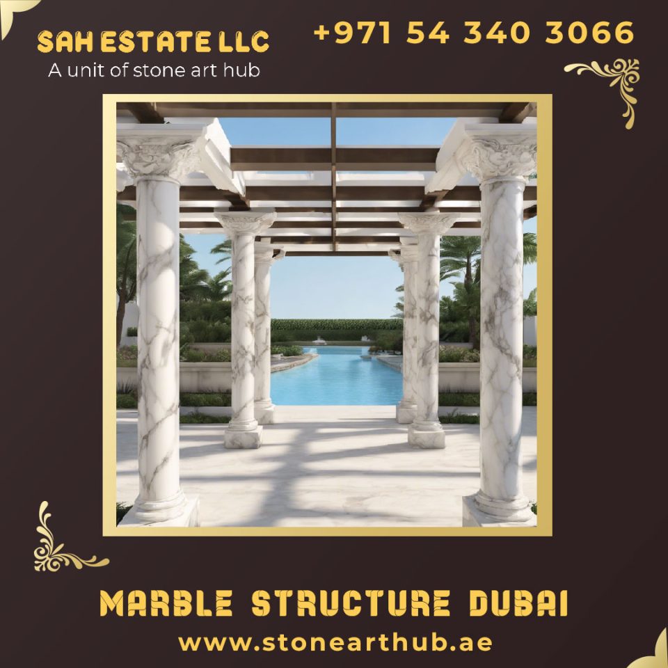 Marble Gazebos Services Dubai - ☎ +971 54 340 3066