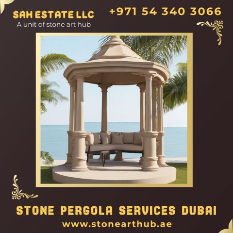 Stone Gazebo Contractors Dubai - ☎ +971 54 340 3066