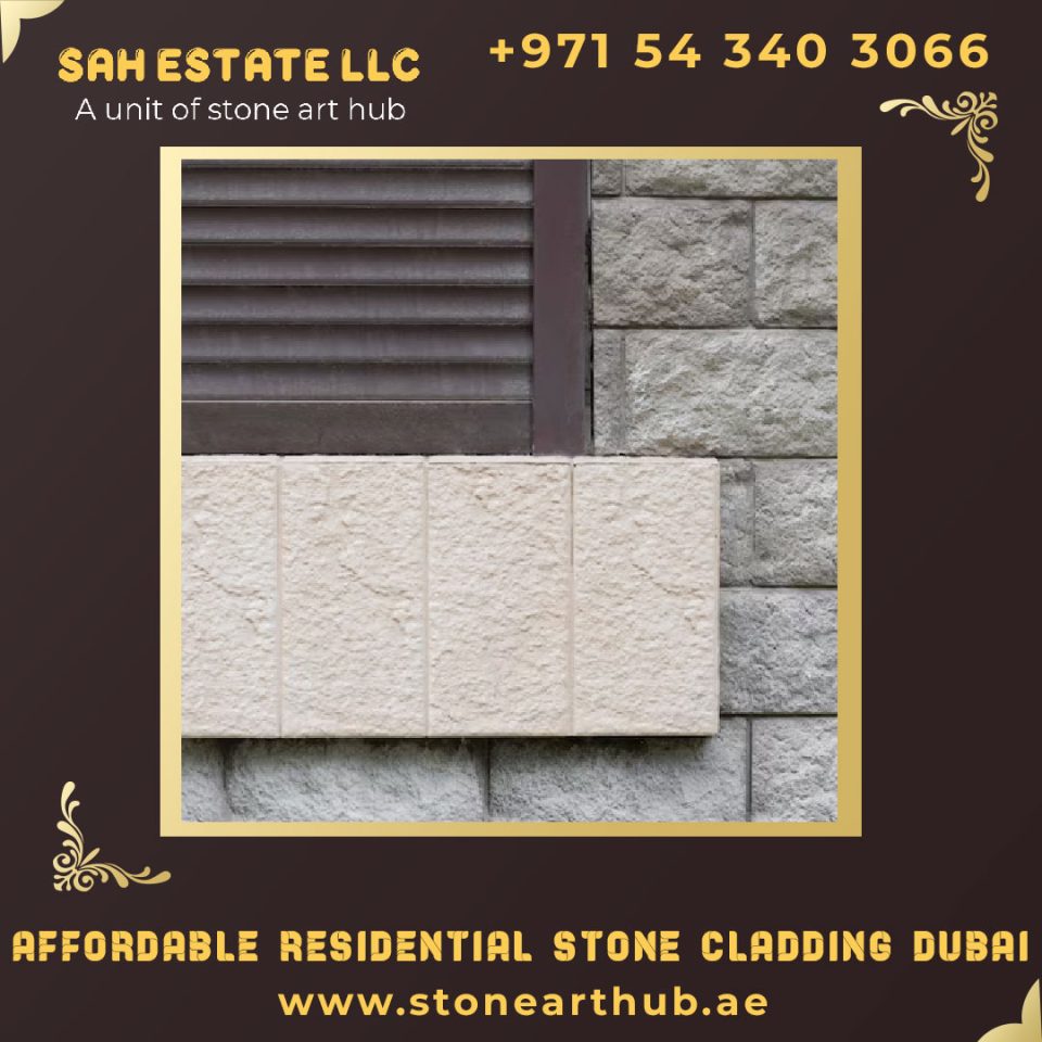 Residential Stone Cladding Services In Dubai ☎ +971543403066