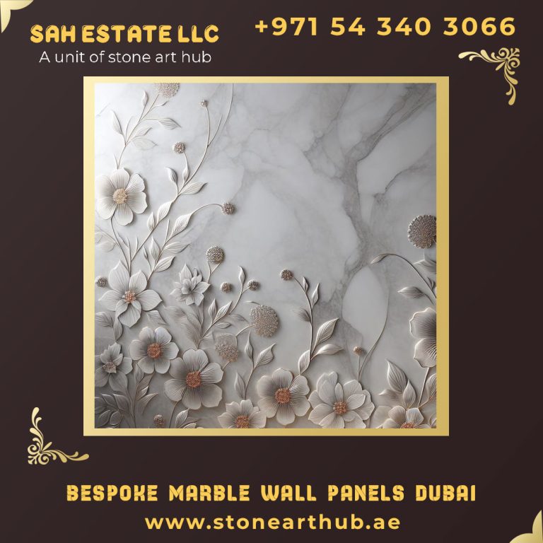 Bespoke Marble Wall Carving Dubai - ☎ +971 54 340 3066