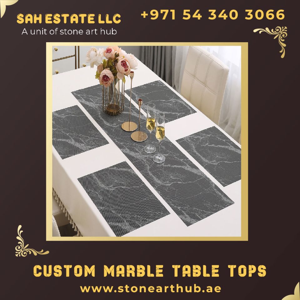 Marble Table Tops In Dubai - ☎ +971 54 340 3066