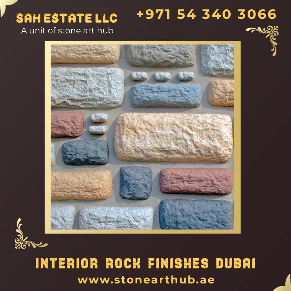 Commercial Rock Finishes Dubai - ☎ +971 54 340 3066