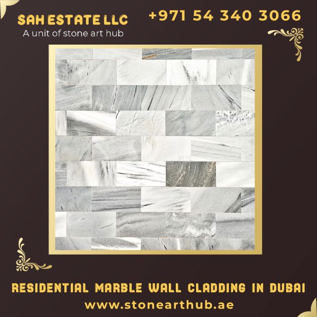 Marble Wall Cladding Services In Dubai - ☎ +971 54 340 3066