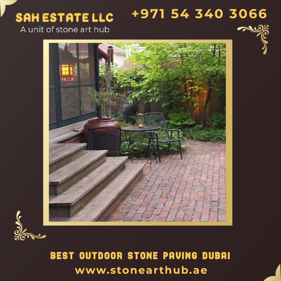 Natural Stone Outdoor Flooring Dubai - ☎ +971 54 340 3066