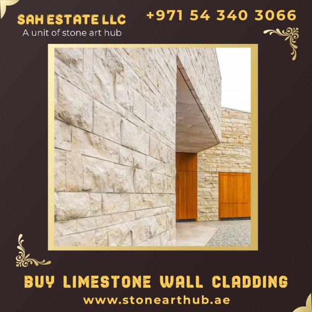 Limestone Wall Cladding in Dubai - ☎ +971 54 340 3066