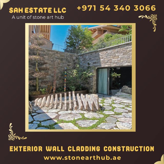 Wall Cladding Construction in Dubai - ☎ +971 54 340 3066